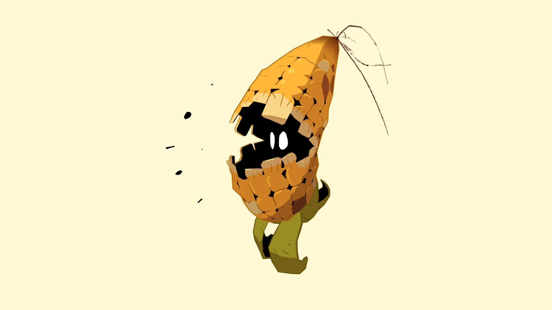 Corn Ghost - 3D model by thepuddleboy [0edb14a] - Sketchfab