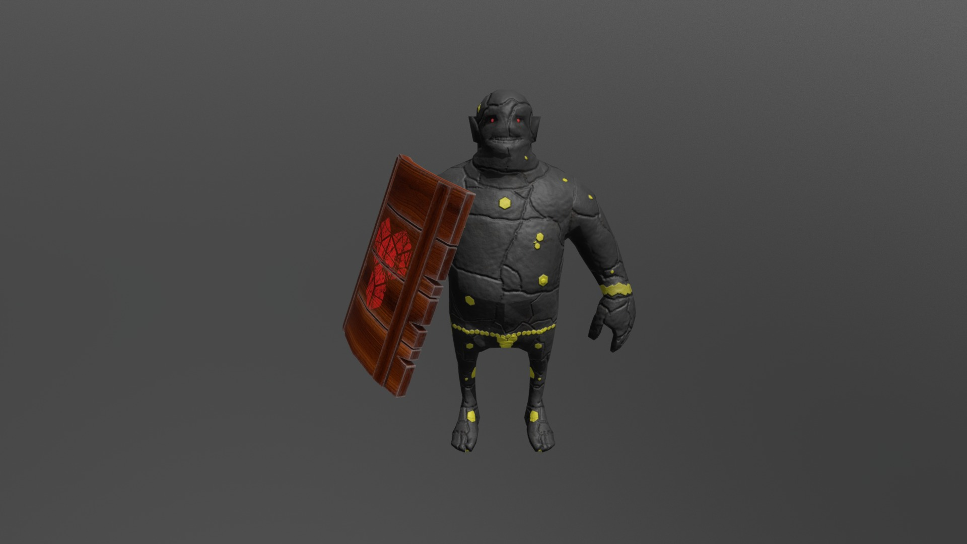 Rock Monster Character - 3D model by Mr._Epic [0edb1e7] - Sketchfab