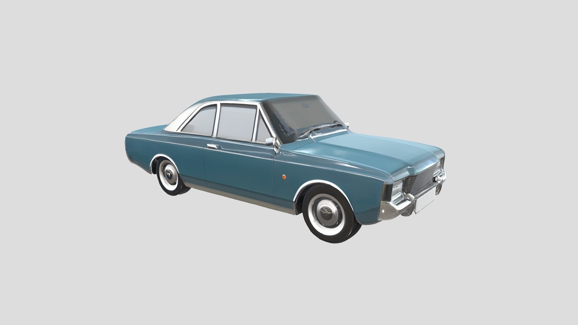 Stylized Ford Taunus Coupè - Download Free 3D model by illustros ...