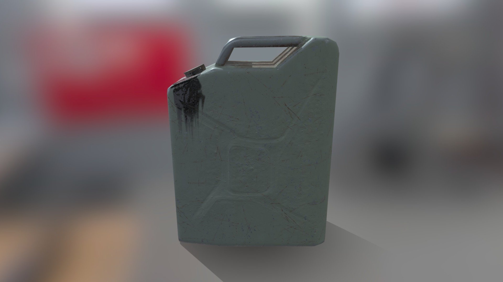 Gas can lowpoly - 3D model by Zigzain [0edd0dd] - Sketchfab