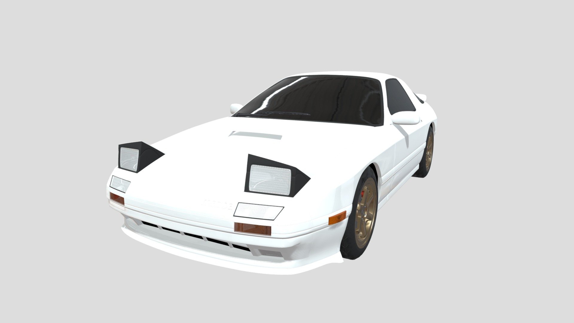 RX-7 FC3S - 3D model by B_mikan416 [0edd42f] - Sketchfab