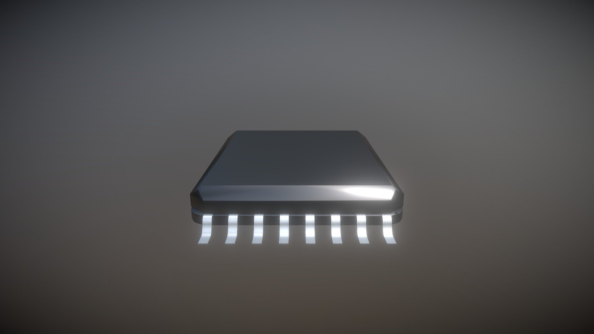 Microchip (2nd Version) - 3D model by Hasheem (@LDEUTCHasheem) [0ede05d ...