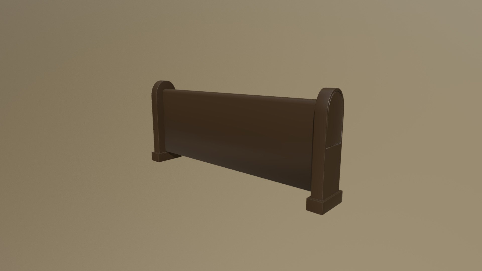 Church Pew Screen V2 - Buy Royalty Free 3D model by Pickle55100 ...