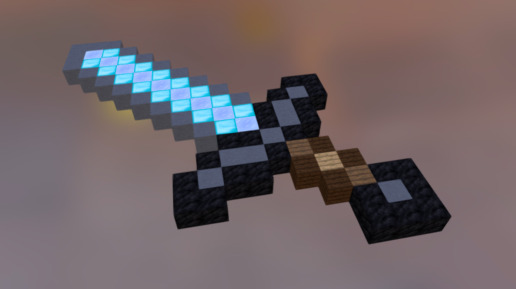 Diamond Sword - 3D model by CanAIE [0ee09ea] - Sketchfab