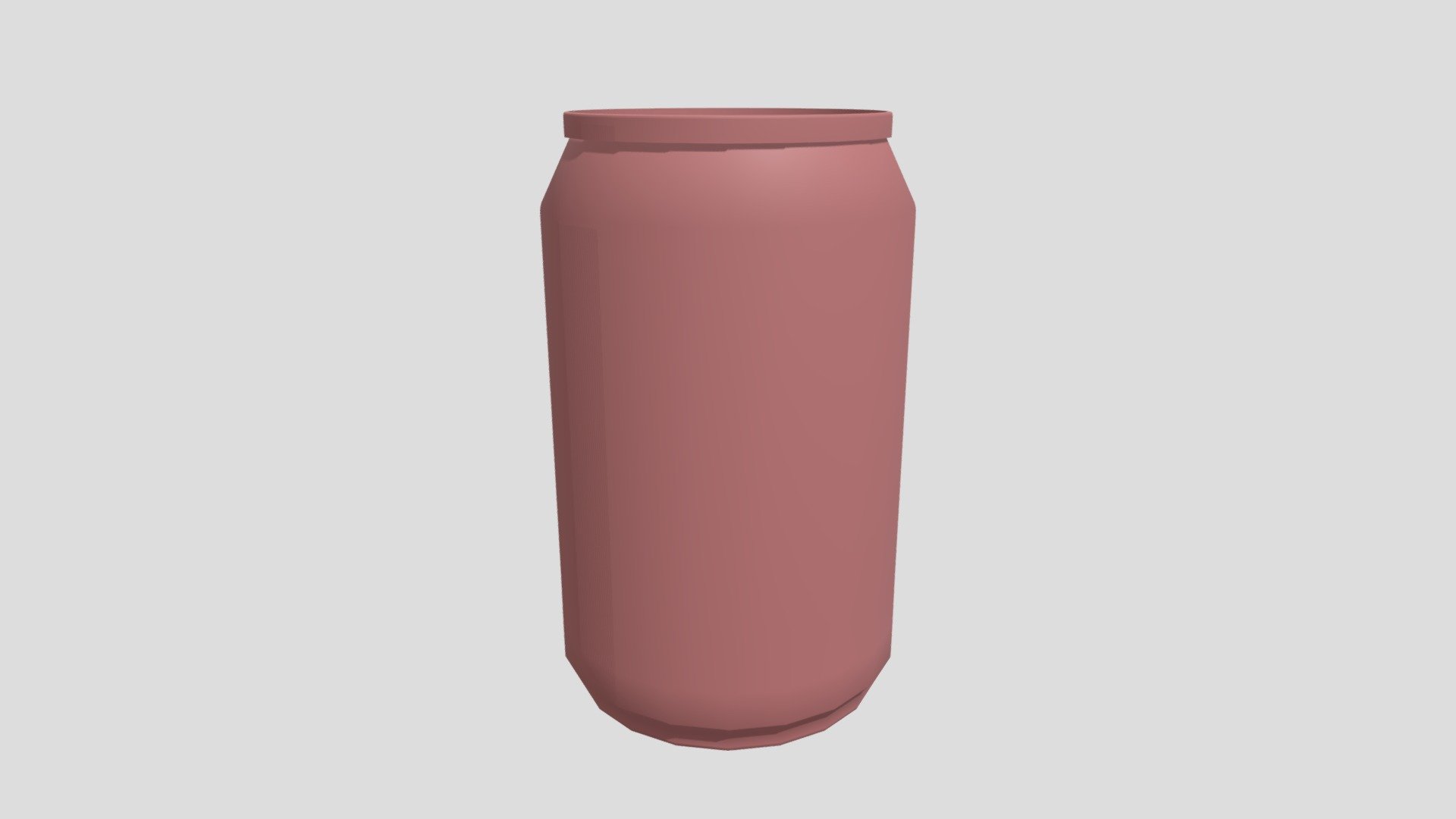 Red Can - 3D model by khalilpippen [0ee2a53] - Sketchfab
