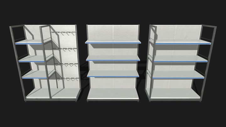 Store-shelf 3D models - Sketchfab