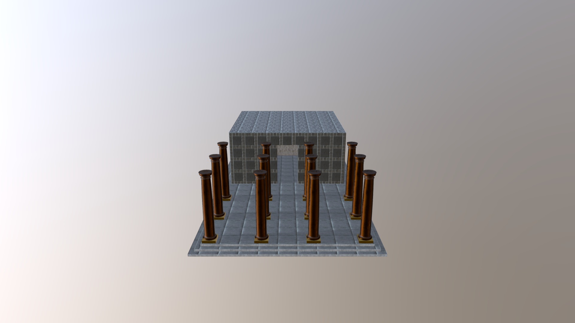 Old columns - 3D model by henk95 [0ee33eb] - Sketchfab