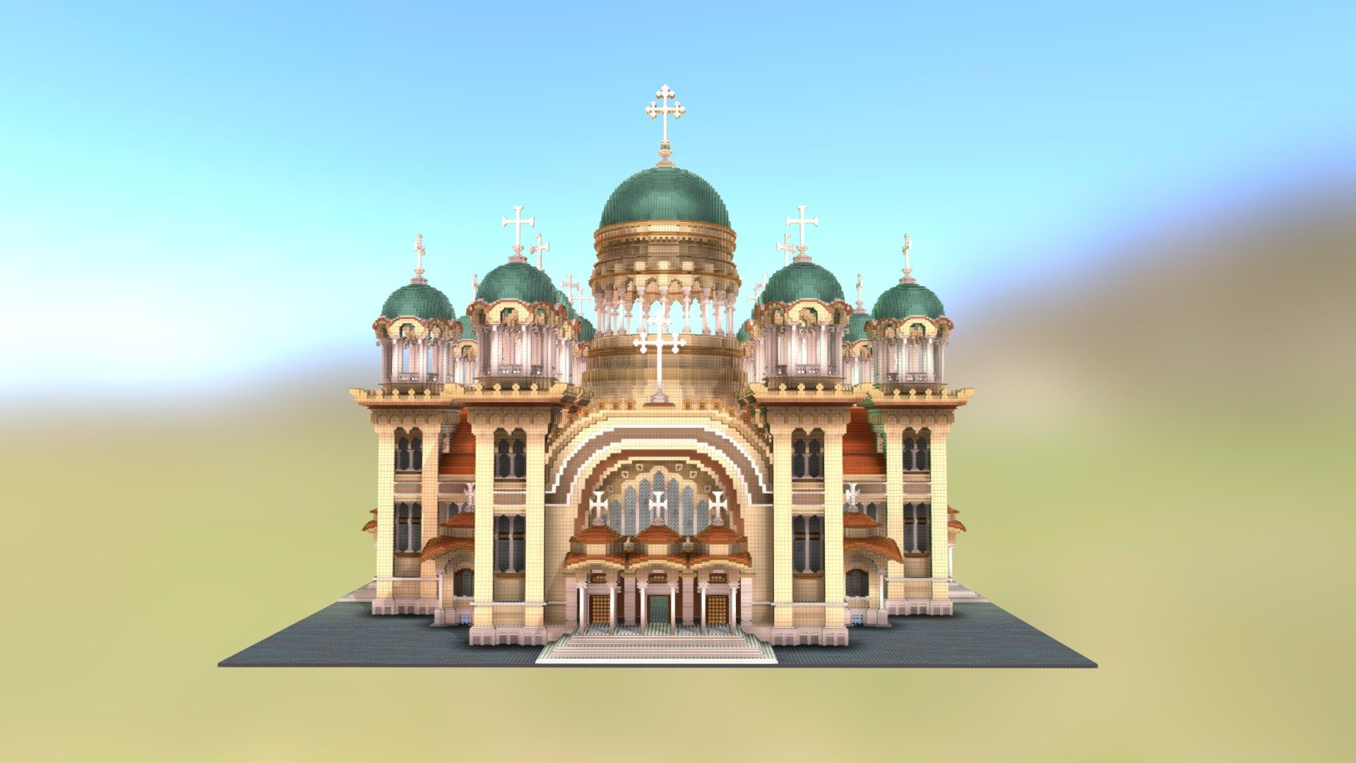 Greek Orthodox Church - 3D model by KoraProjects [0ee3c44] - Sketchfab