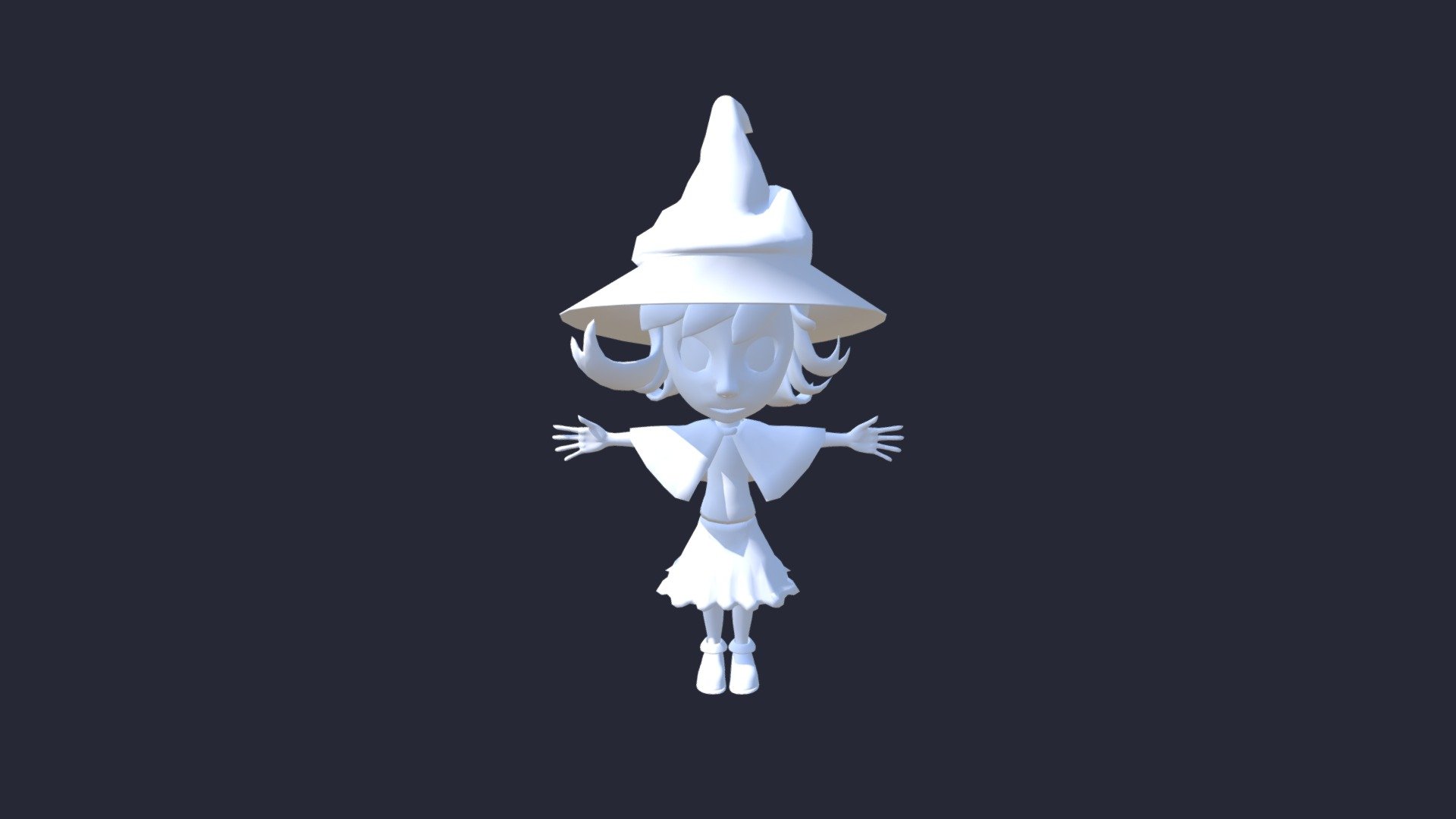Witch - Download Free 3D model by arustcreations [0ee5cfc] - Sketchfab