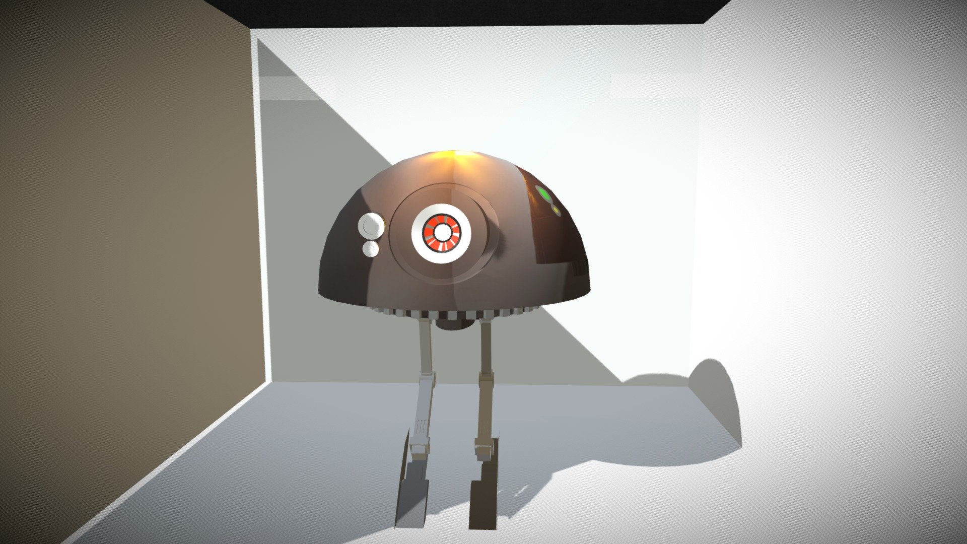 Danger Robot - 3D model by afnanklndr [0ee6802] - Sketchfab