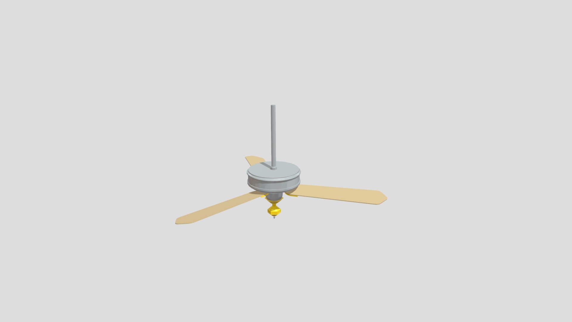 CeilingFan - 3D model by stmarkcomedy [0ee773d] - Sketchfab