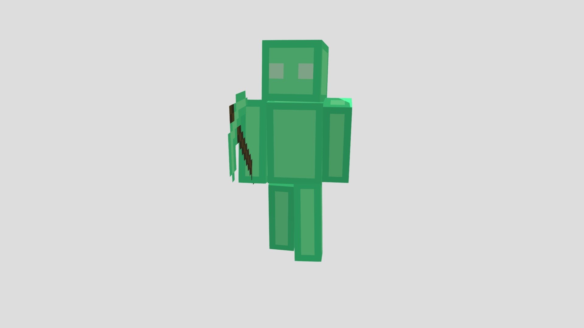 Proto Green - 3D model by Creeper Demon Lord (@Minecraft_Creepers_Rule ...