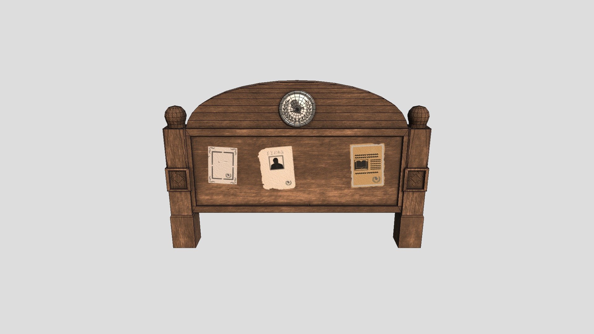 Fantasy Square Notice Board - Download Free 3D model by hmj0490 ...