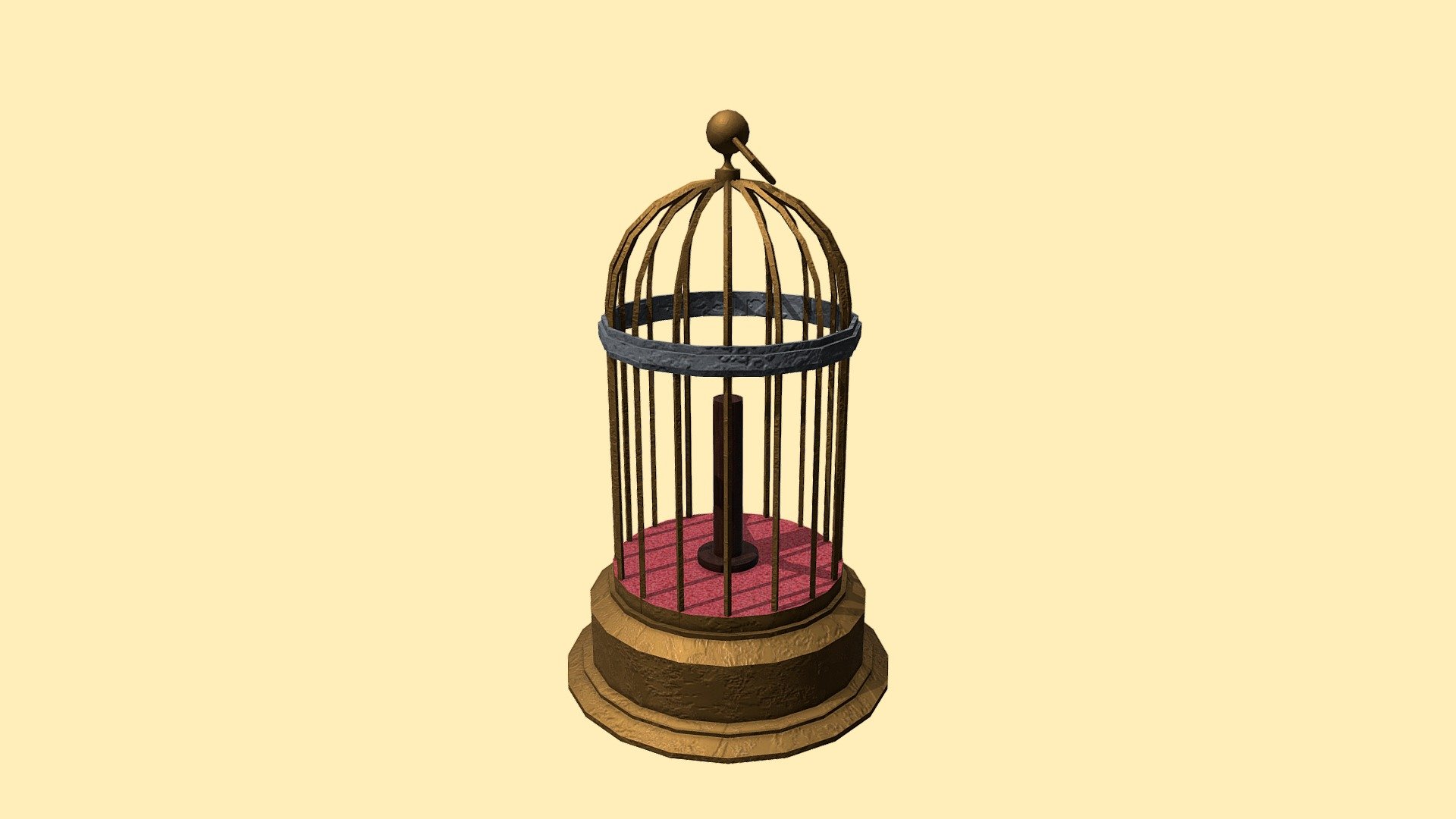 BirdCage - 3D model by hello_aeri [0ee9937] - Sketchfab