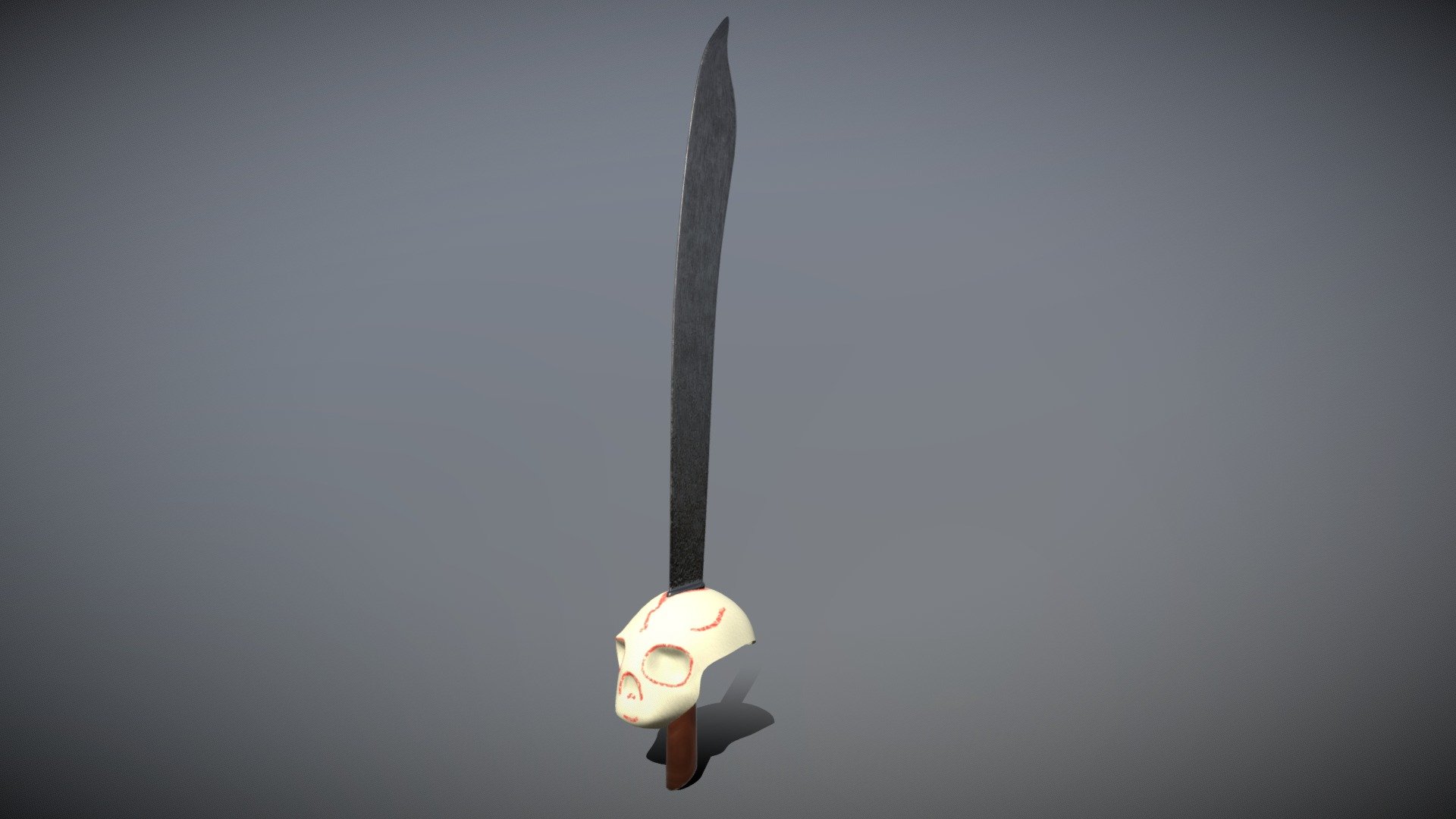 skull cutlass - Download Free 3D model by CosmicWonder [0eea753 ...