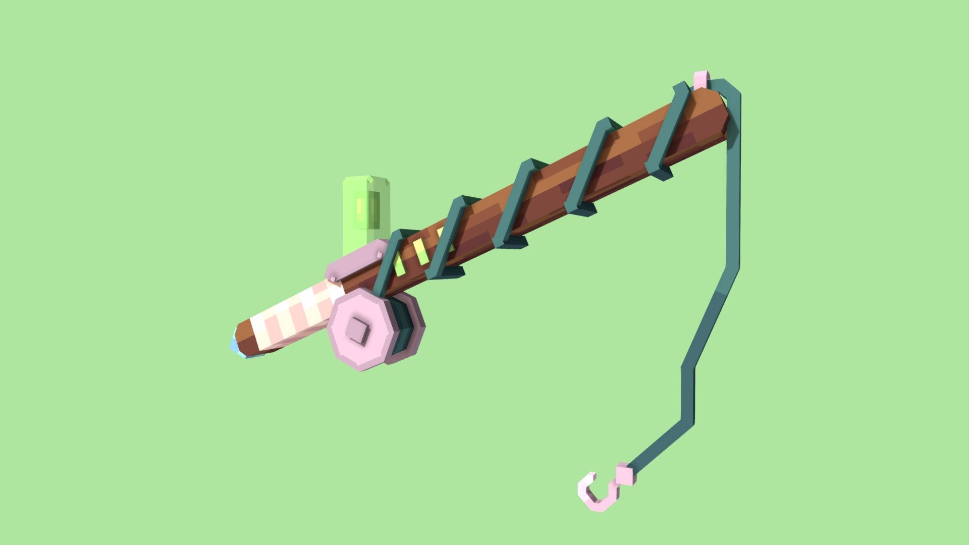 Tech Rod - Cubik - 3D model by CookiesNom [0eea8c6] - Sketchfab