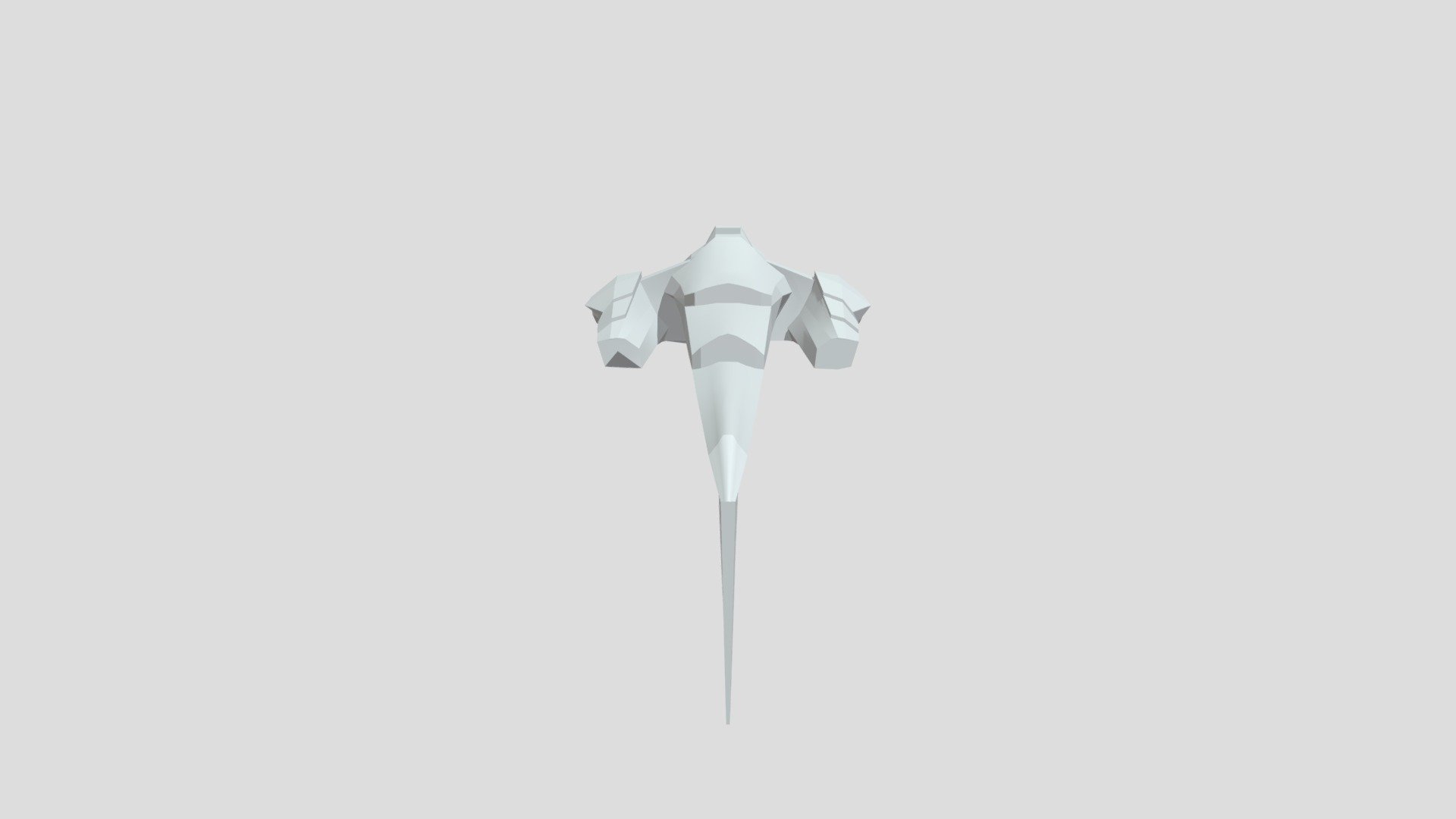 Capital Ship #3 - 3D model by WHITENUKE [0eeb544] - Sketchfab
