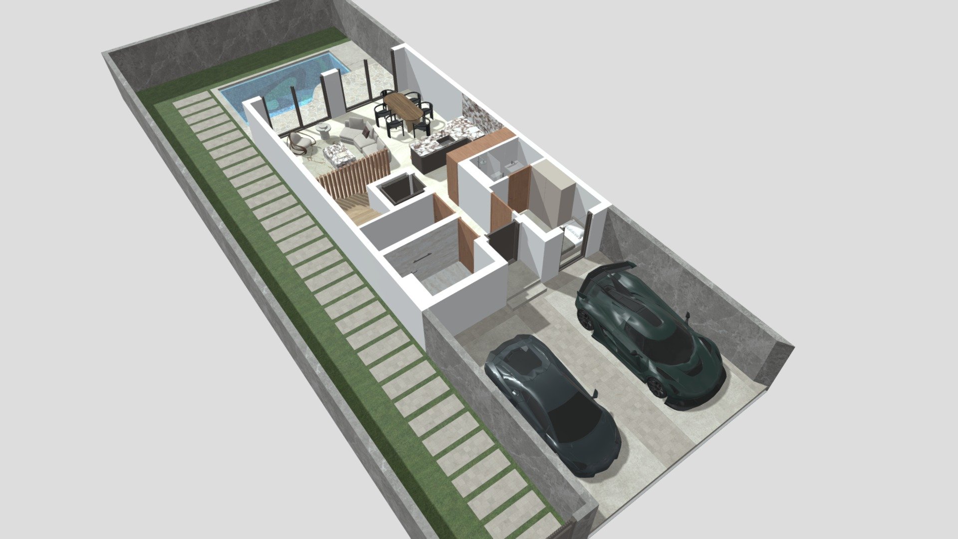 Meydan - TH B3 Ground Floor - 3D model by LEOS Developments ...