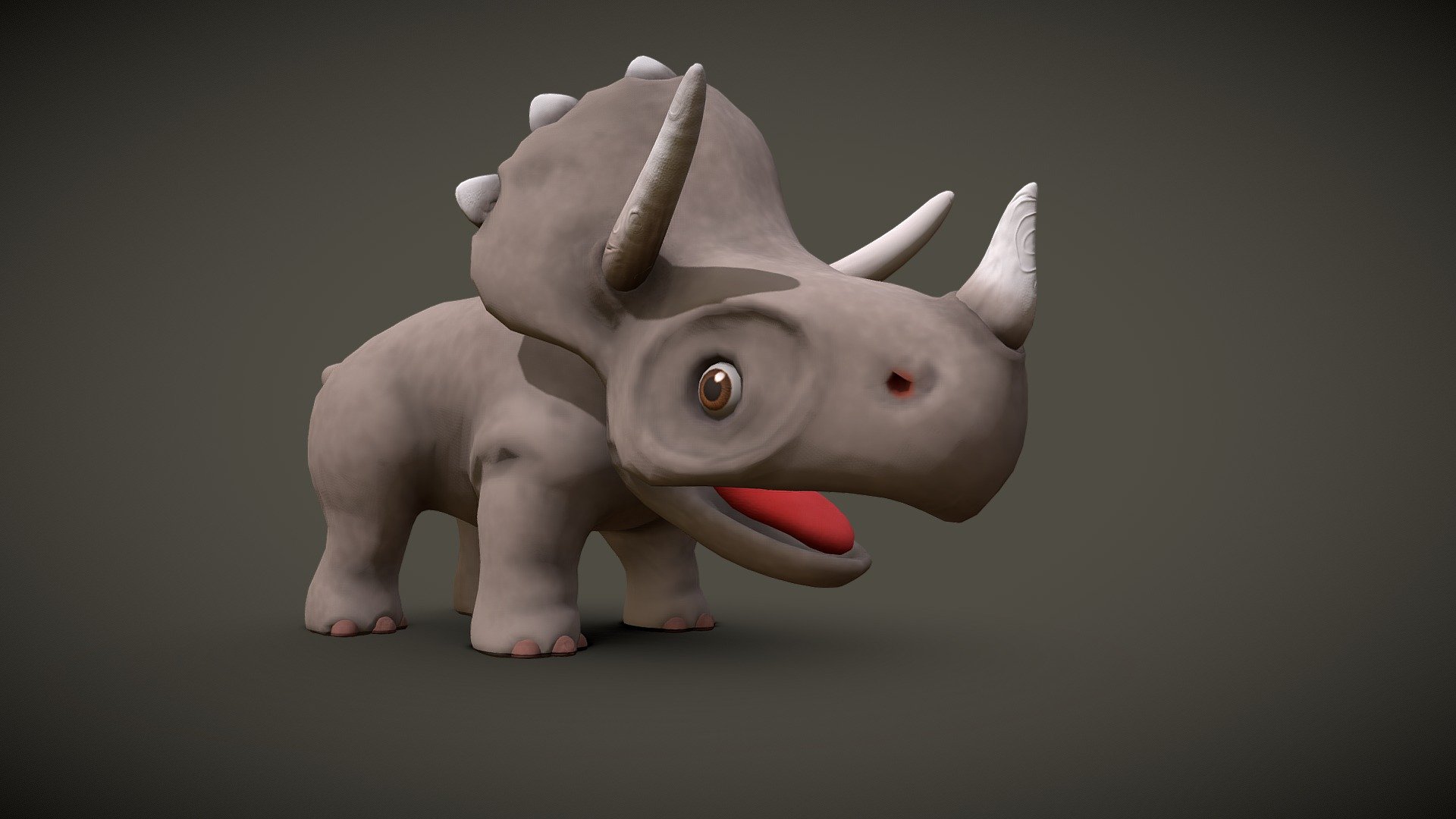 cartoon stego - Buy Royalty Free 3D model by 3DAnvil [0eebe4b ...