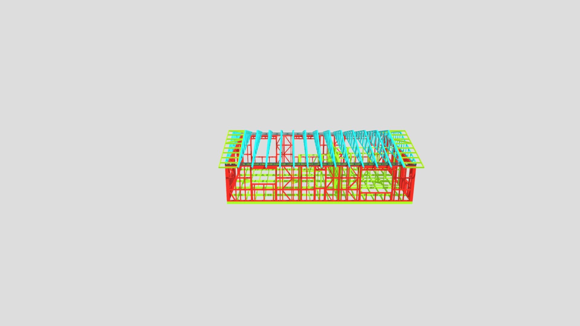 230628-3-GW: Brookes House Rev 01 - 3D model by Steel Frames Direct ...