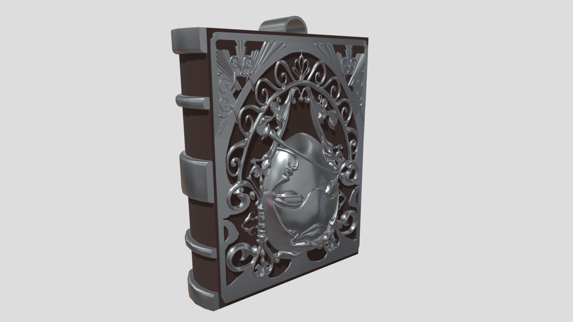 Nier Replicant Grimoire Weiss earring - 3D model by SebaBezChleba ...