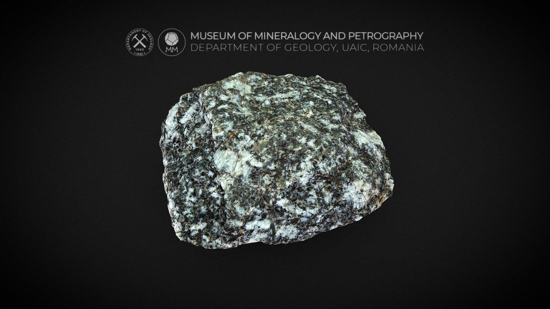 Granite (igneous rock) - 3D model by Museum of Mineralogy and ...