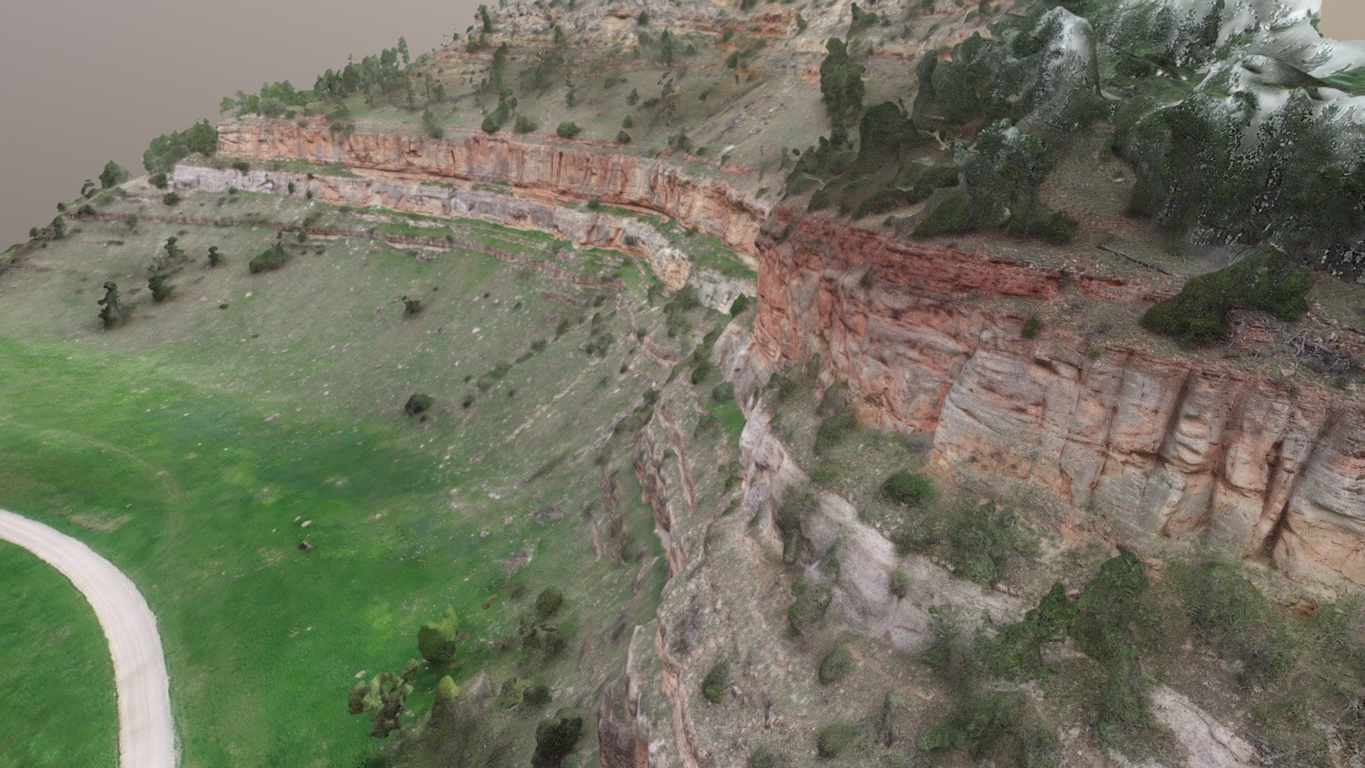 Minnelusa Formation, Ranch A, Beulah Wyoming USA - Buy Royalty Free 3D ...