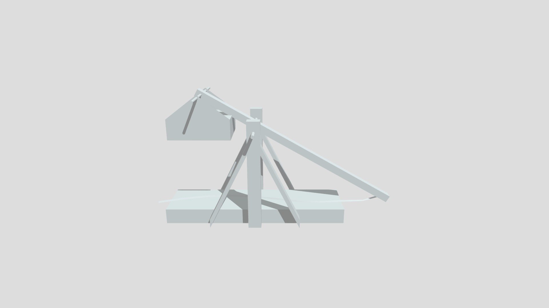 Trebuchet - Download Free 3D model by hunterholbrook64 [0ef1cbc ...