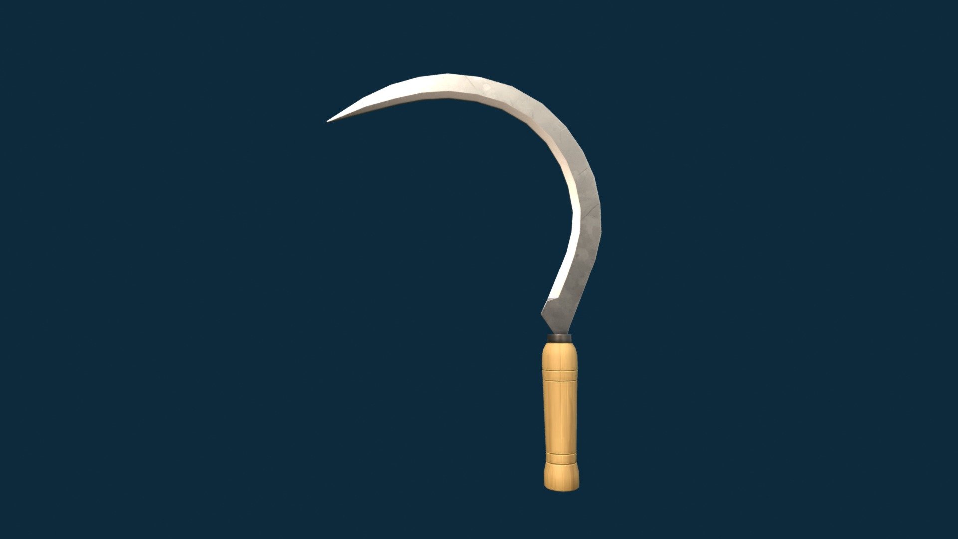 Stylized Sickle - Buy Royalty Free 3D model by SantyFrow [0ef1edc ...