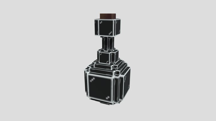 Minecraft_bottle 3D models - Sketchfab