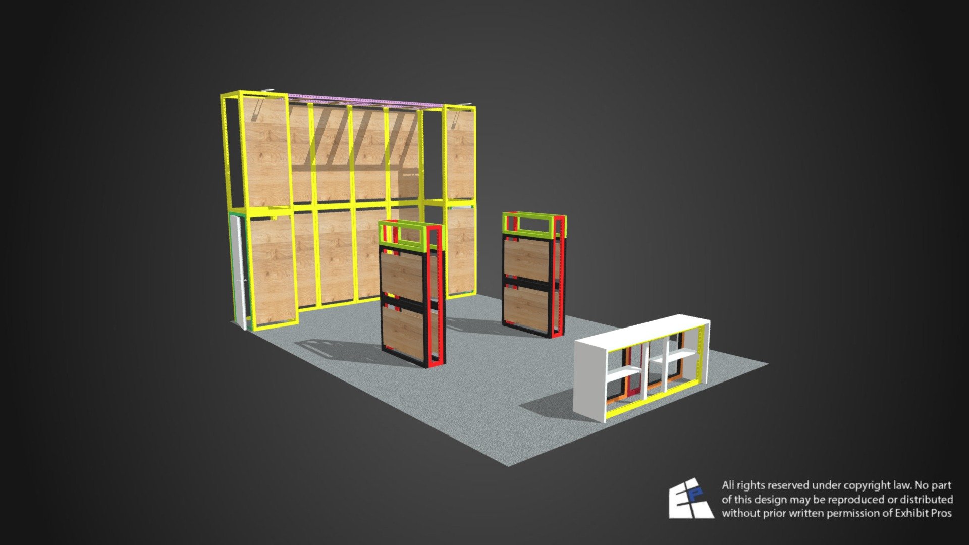 Cerakote 20x30 IBS 2026 Frame Final - copy - 3D model by EP (@ExhibitP ...