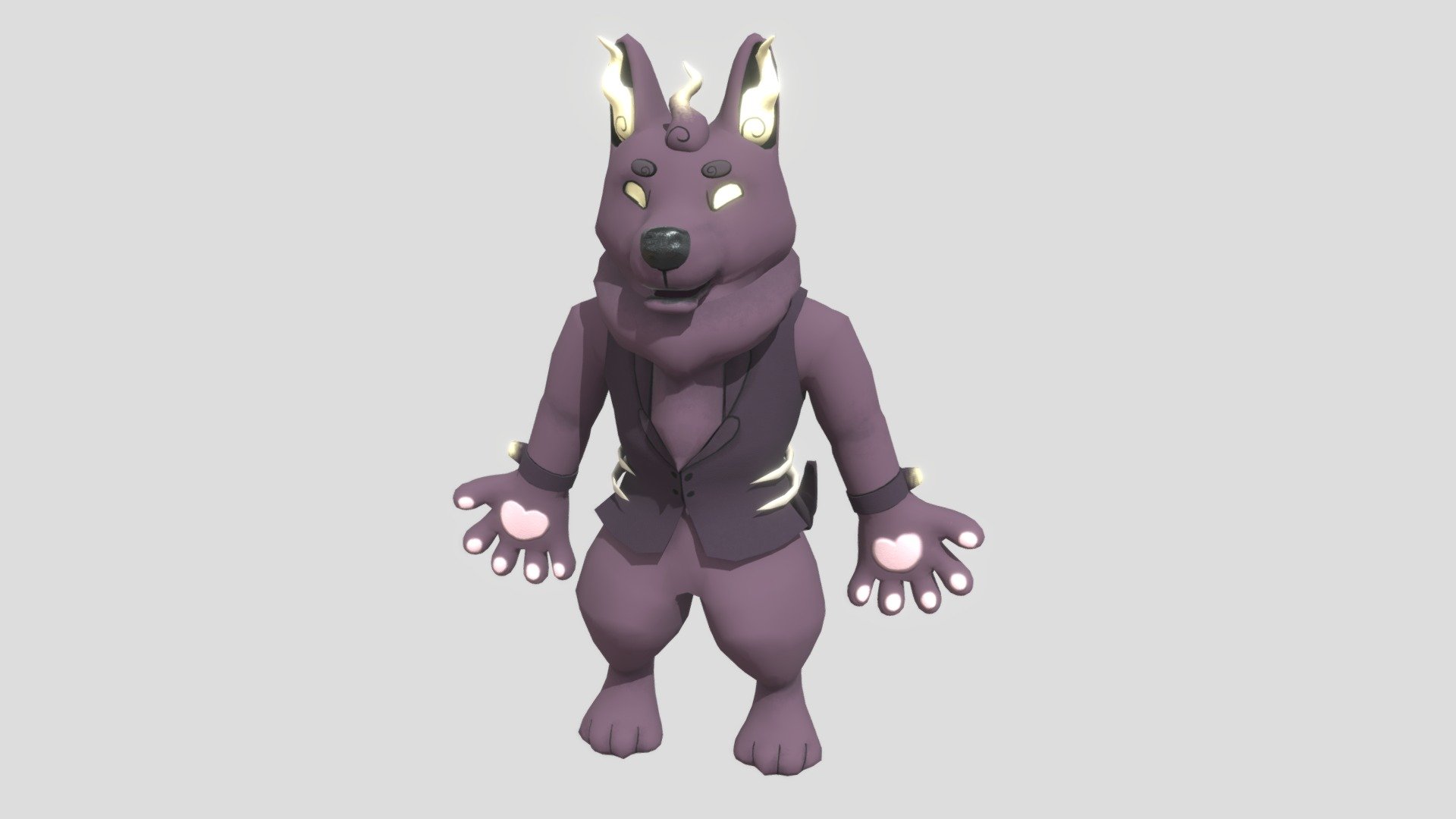 Wuff - 3D model by Beware The Black Cat (@BewareTheBlackCat) [0ef530a ...