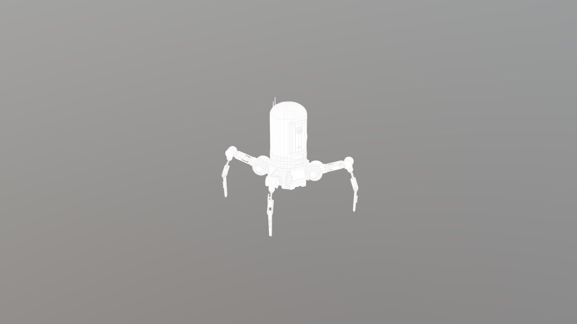 4 Legged Robot - Download Free 3D model by d_jyaaan [0ef5c24] - Sketchfab