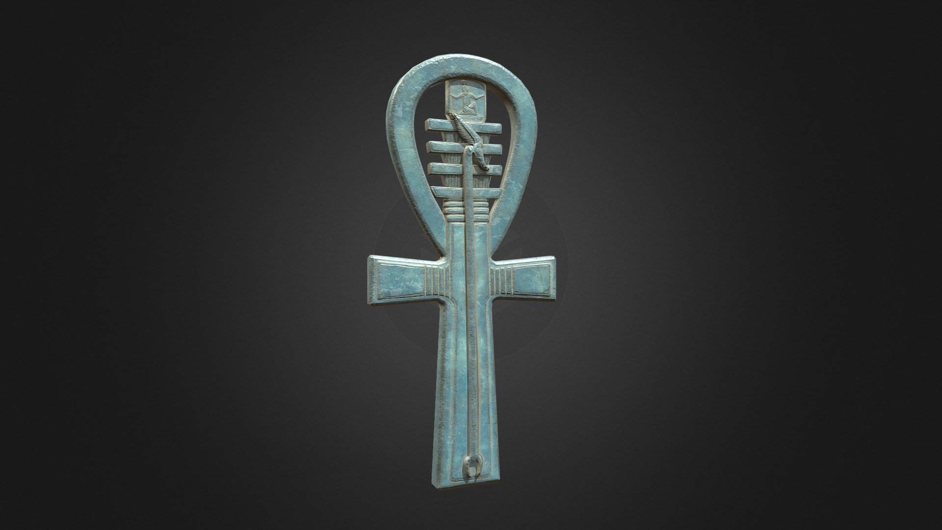 Ankh Amulet - 3D model by blkelly [0ef6710] - Sketchfab