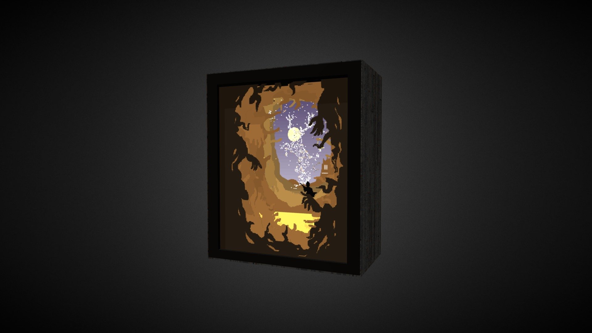 Lightbox - Warm Light - Download Free 3D model by Jzax (@jzaxjzax ...