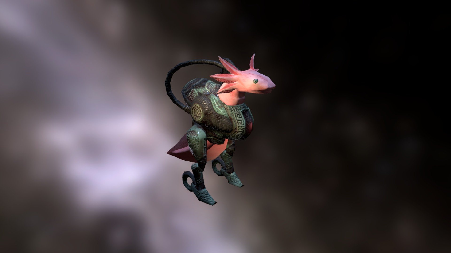 Mech Suit Axolotl "Salamecha" - 3D model by ChocoFries [0ef7d13 ...