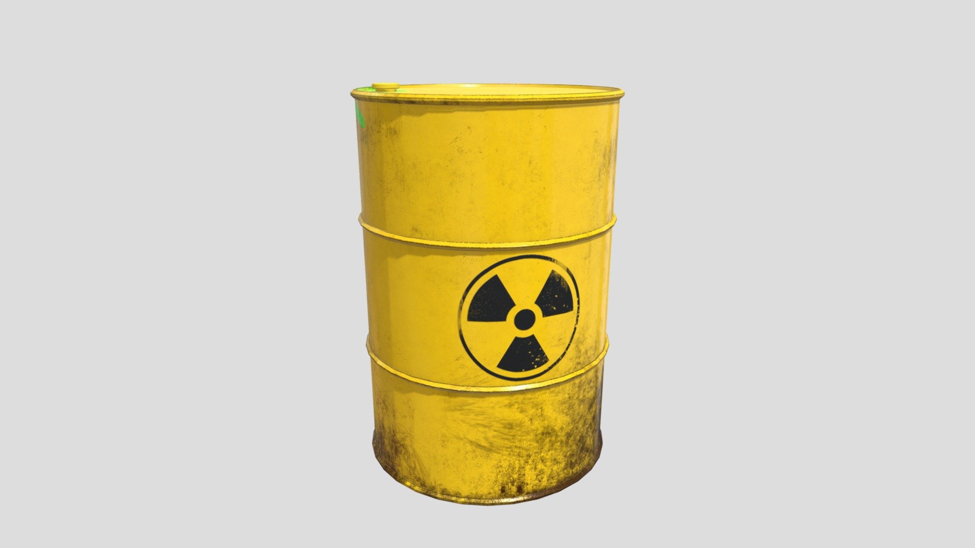 Radioactive Barrel Low Poly - Download Free 3D model by Artyooooom ...