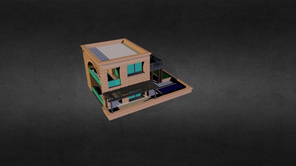 Sample Castle - 3D model by Aristides Loukrezis (@aloukrezis) [0ef9645 ...