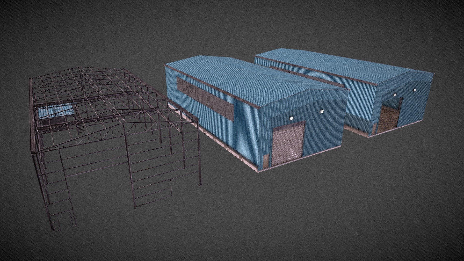 Old warehouse - Buy Royalty Free 3D model by Ravi Jangid (@ravijangid ...