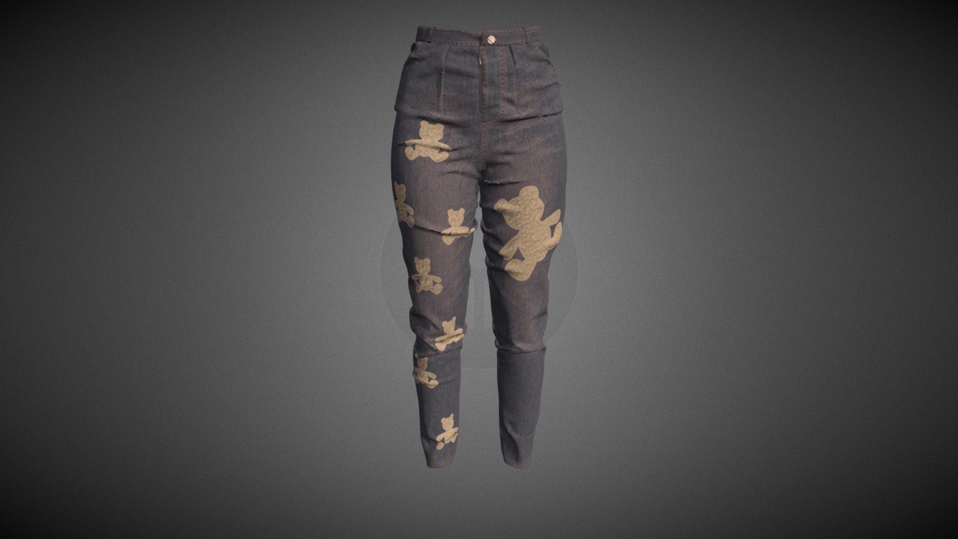 Female jean- NO_3 - 3D model by nasimbeyt [0ef9c0c] - Sketchfab
