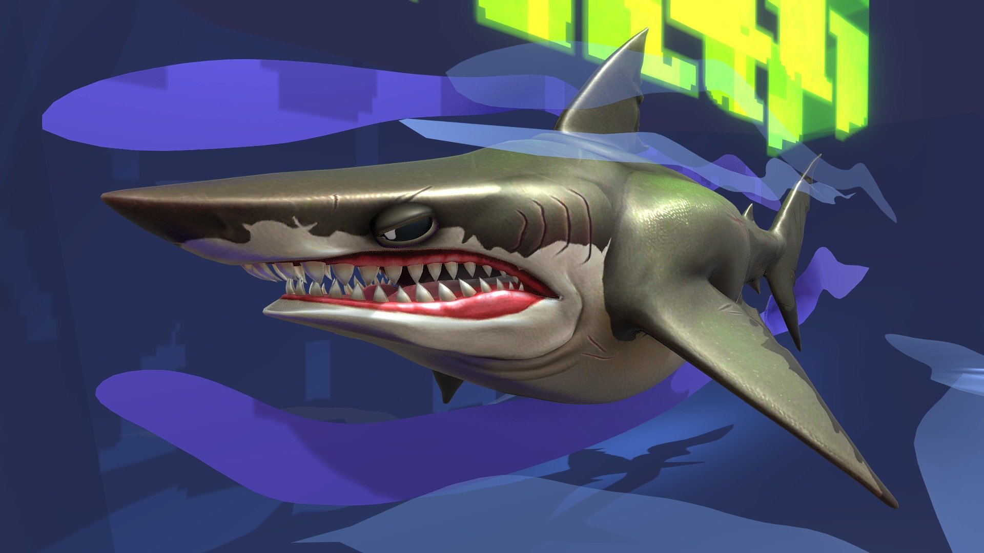 The Meg - 3D model by The WarVet (@TheWarVet) [0efa62b] - Sketchfab