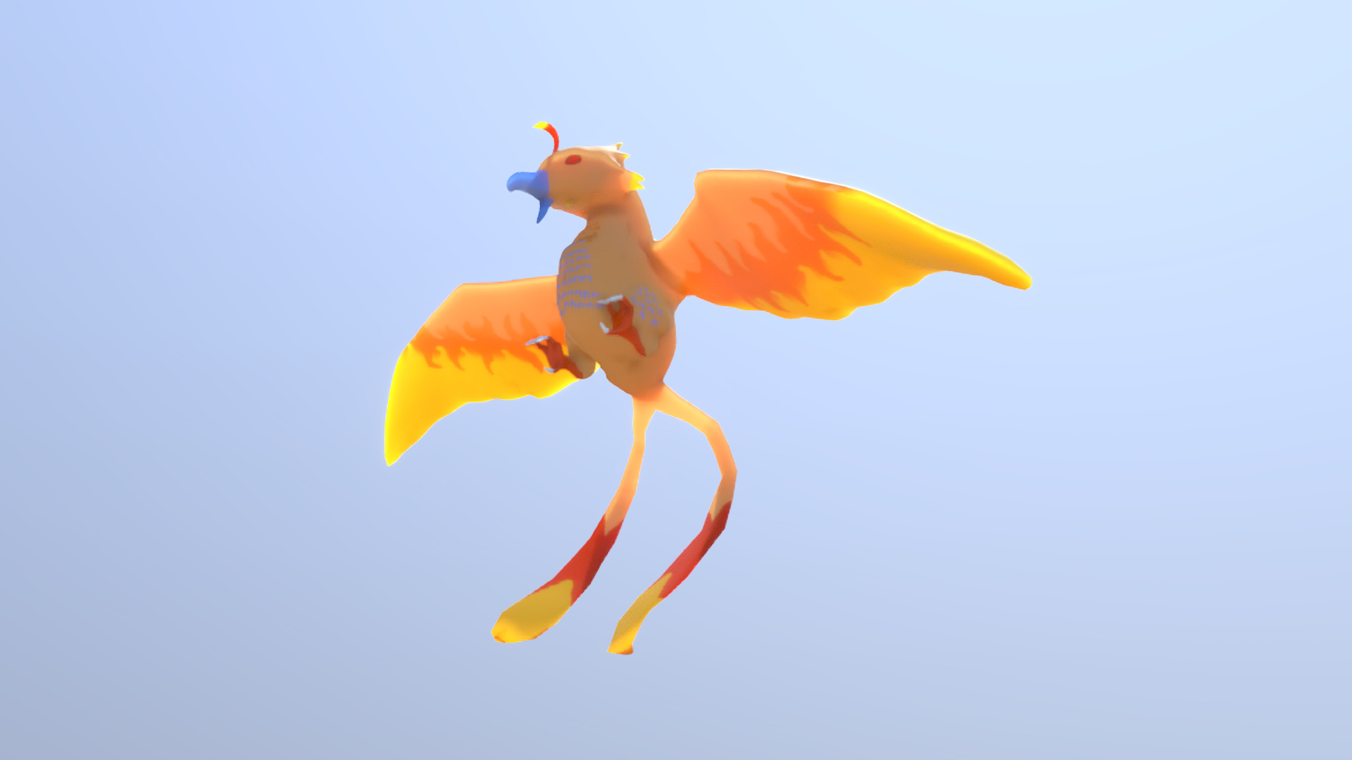 Phoenix - 3D model by Chaotistin [0efb746] - Sketchfab