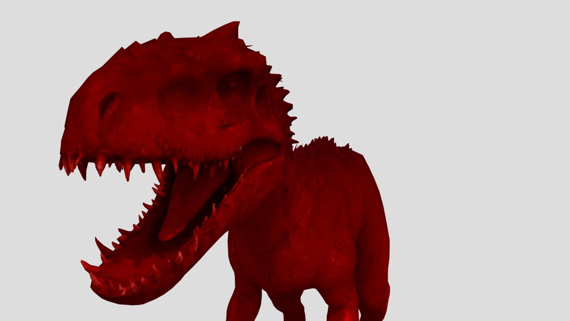 Red Indominus Rex (Rigged) - Download Free 3D model by Bully Magraptor ...