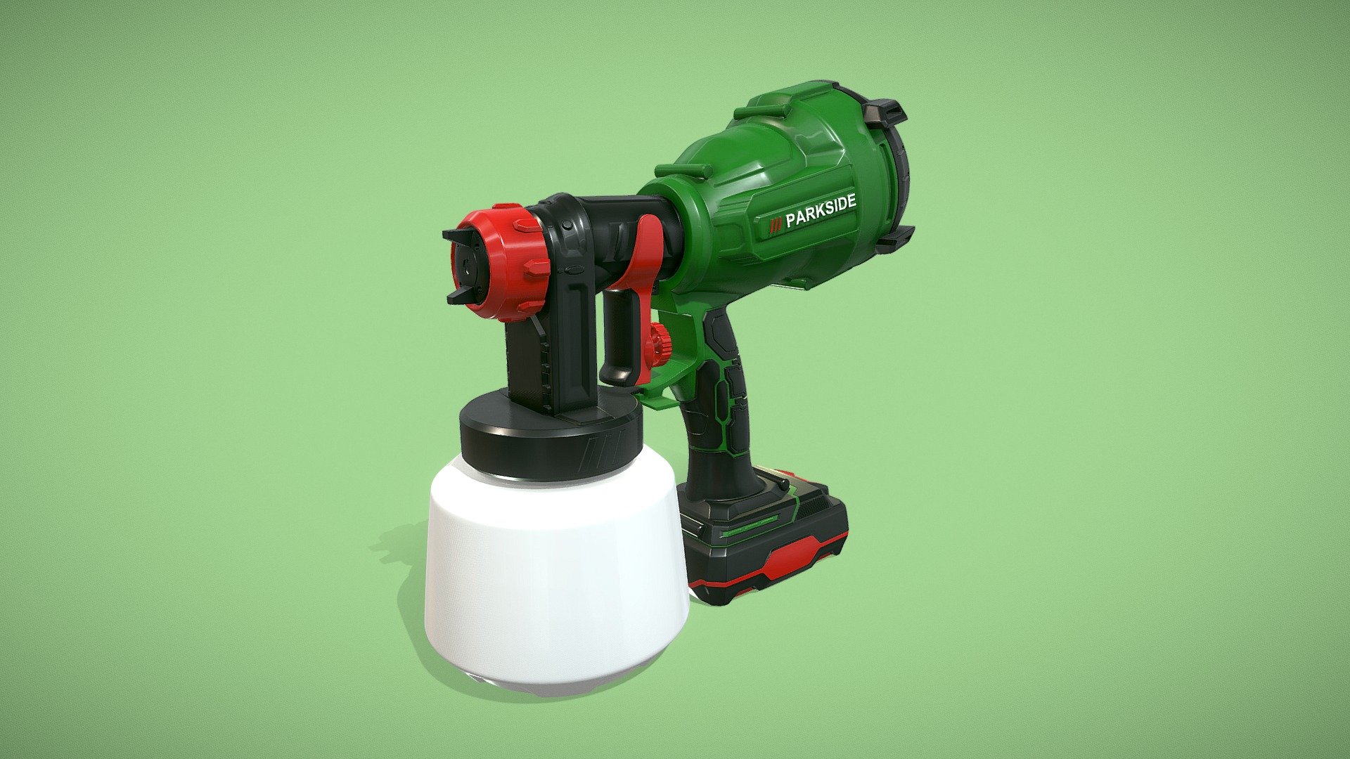 PARKSIDE Paint Sprayer - 3D model by Eliot-M-Digital-Design ...