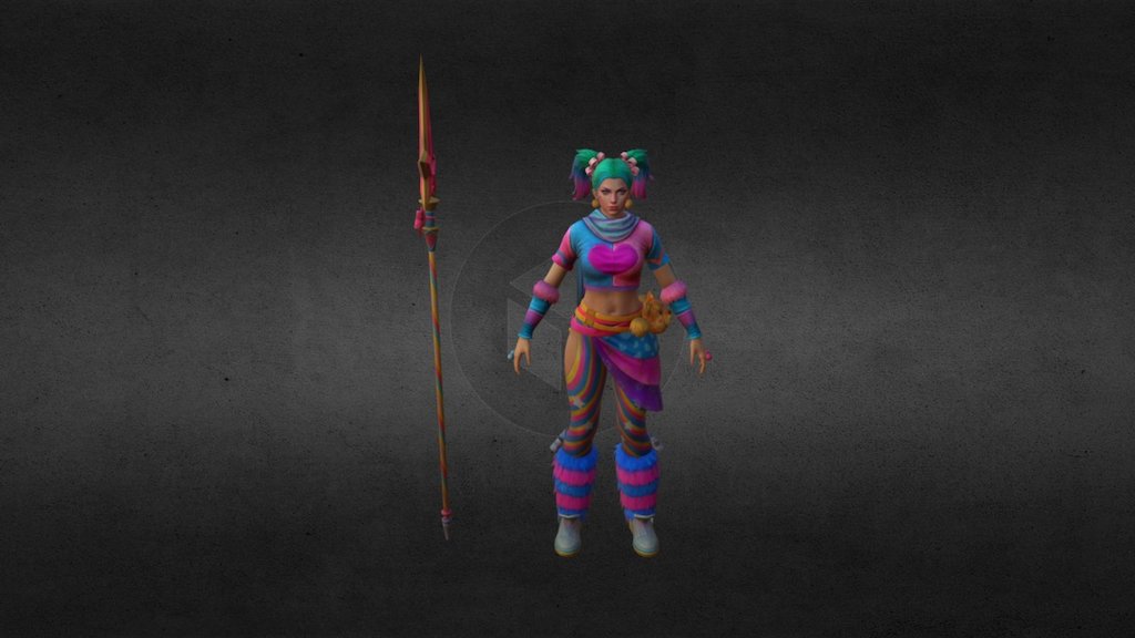 Skadi Skin4 - 3D model by smitedatamining [0efdabc] - Sketchfab