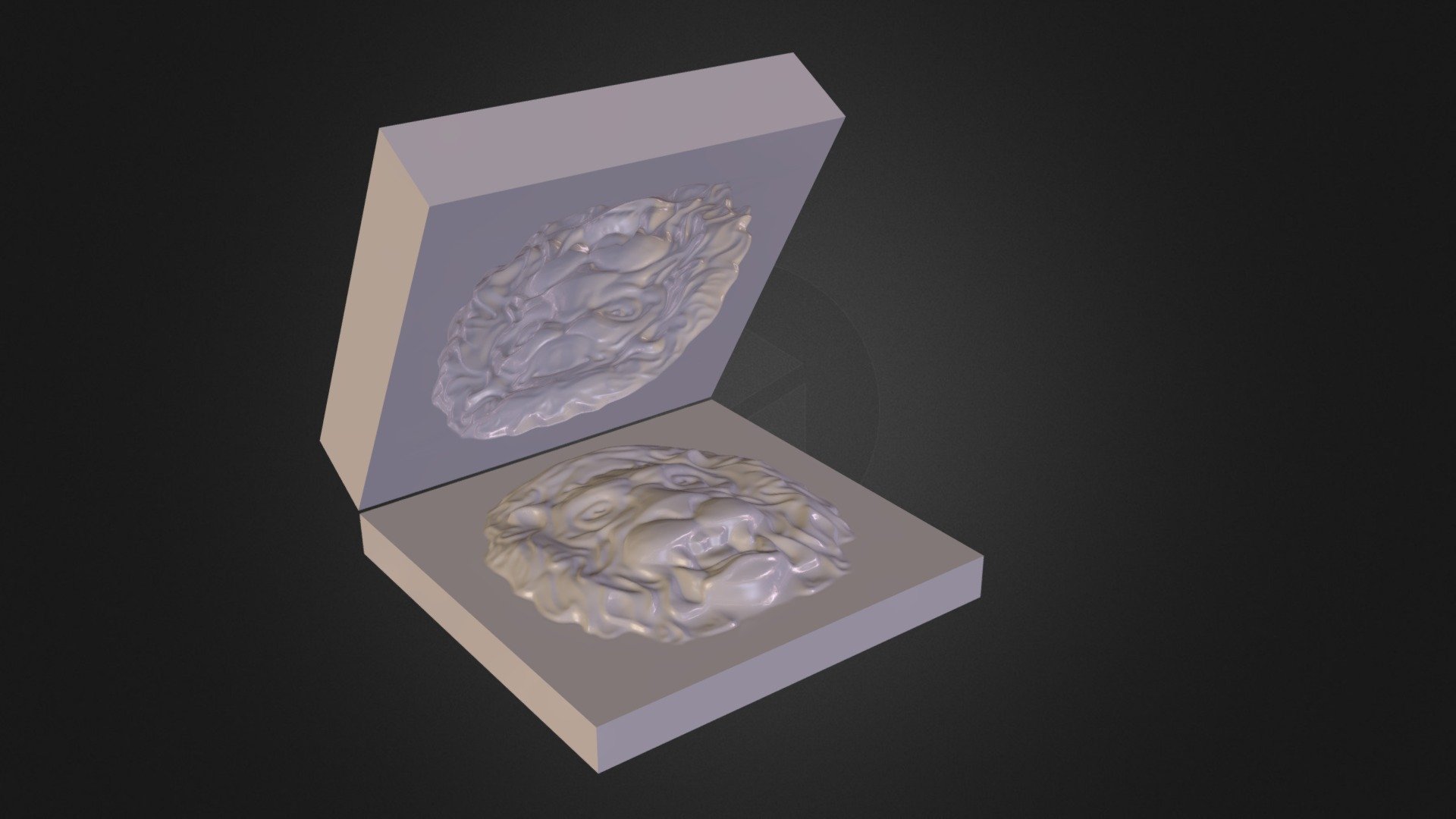 Lion die set - 3D model by 34d.xyz [0eff073] - Sketchfab