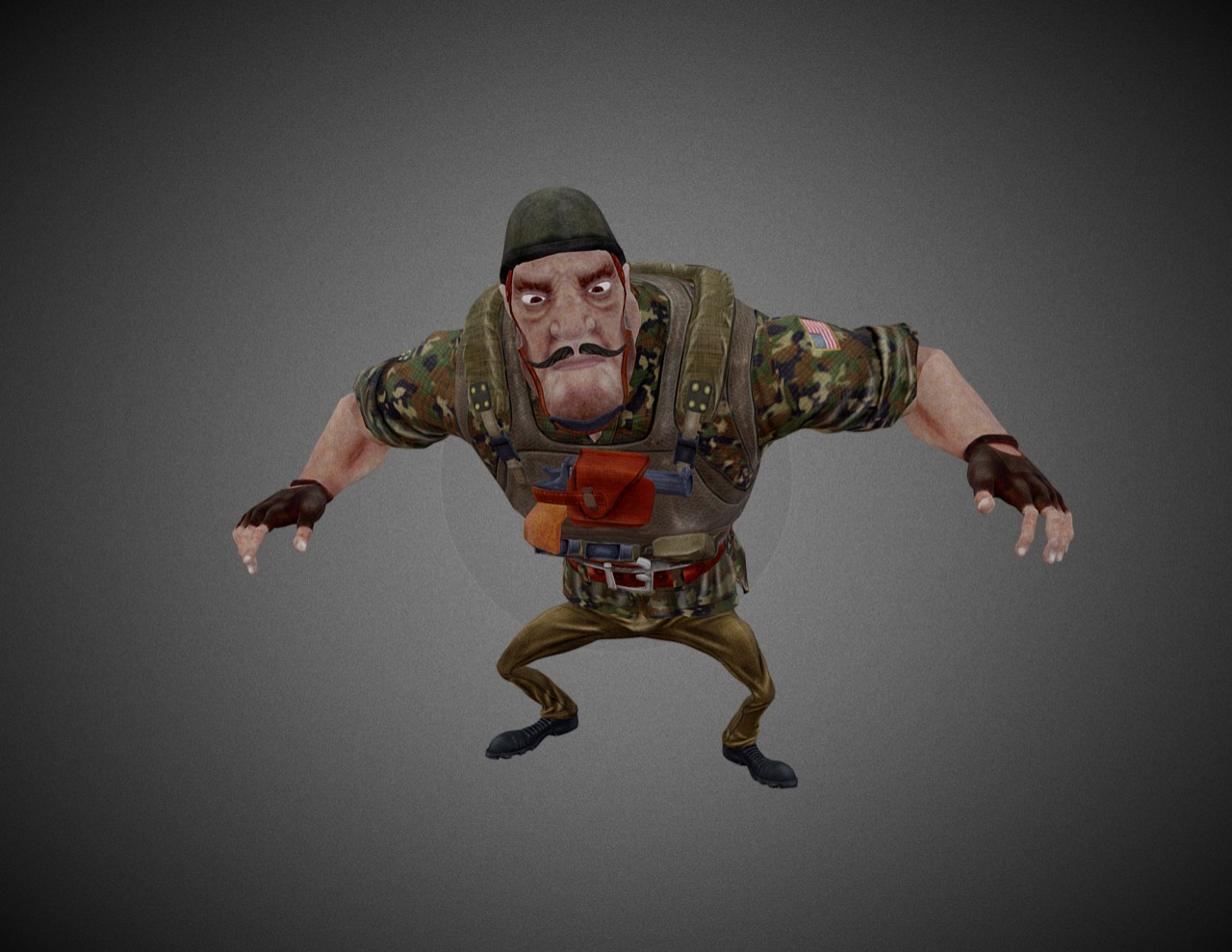 Ducking Down Final - 3D model by BeyondMotion [0f00a6b] - Sketchfab