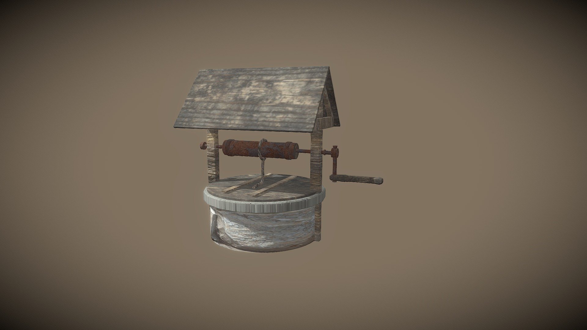 Old Well Structure - Download Free 3D model by Vhickman [0f03257 ...
