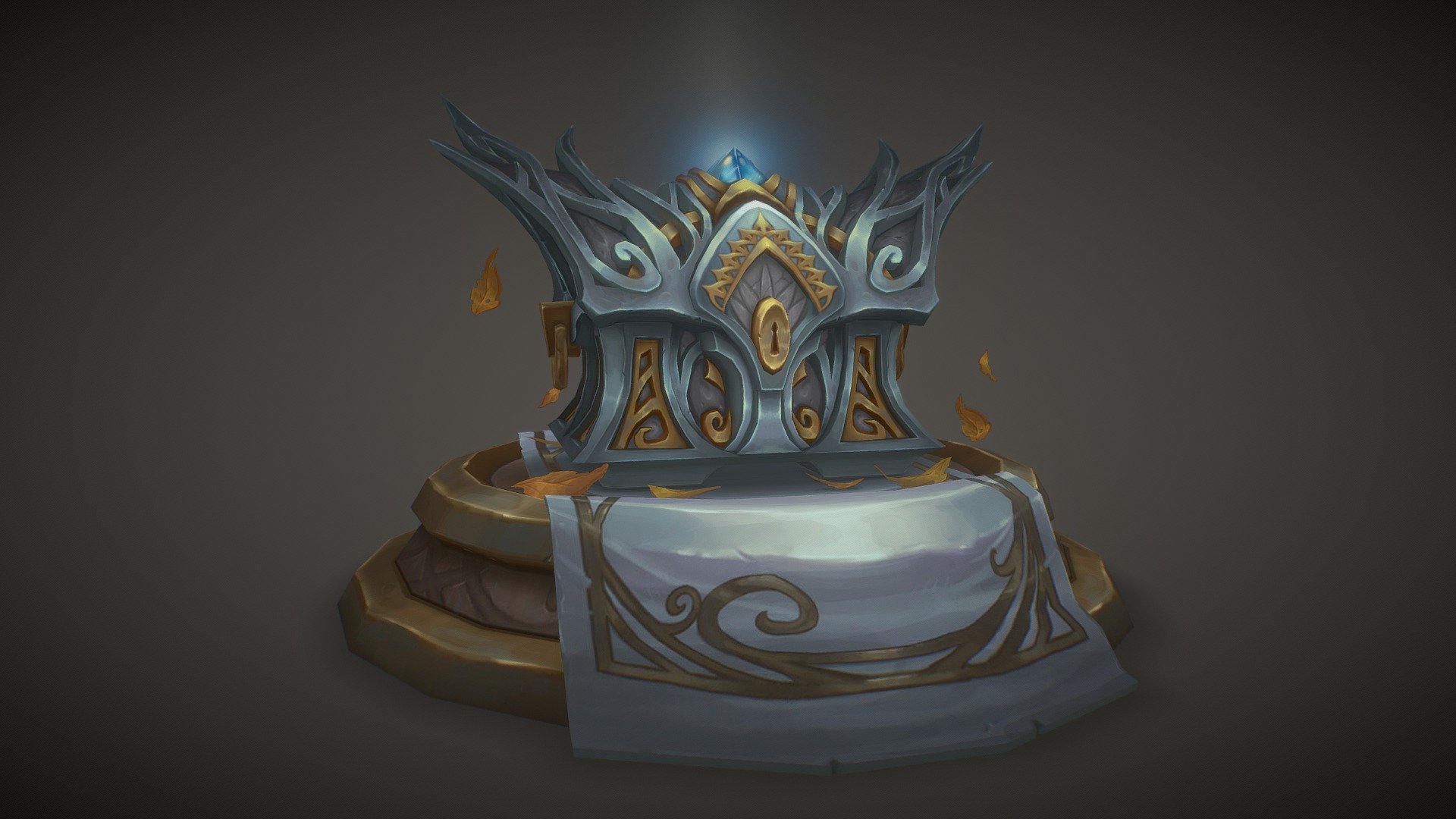 Elven Chest - 3D model by Ellie Beutler (@elliebe) [0f0372d] - Sketchfab