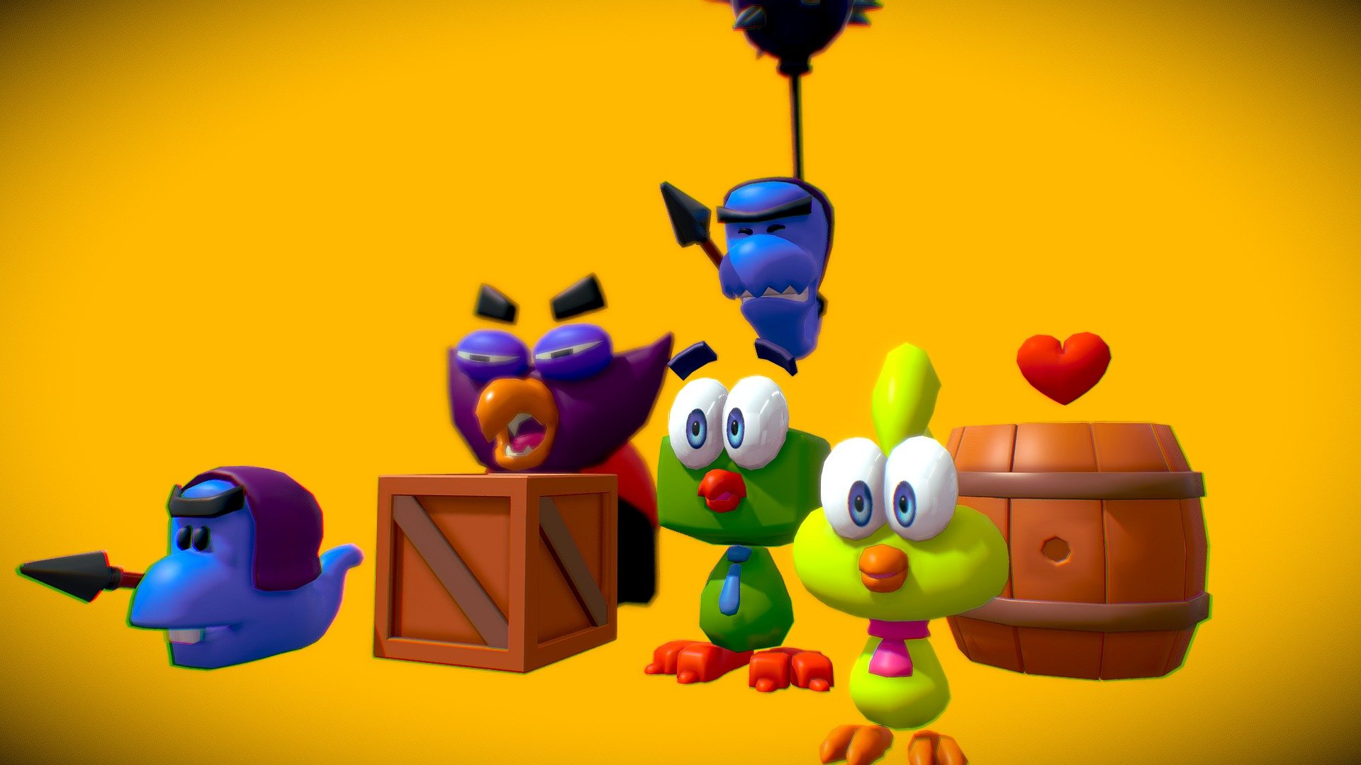 Characters | Personagens NPCs para Adventure 3D - Download Free 3D ...